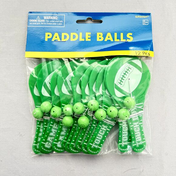 Amscan | Toys | 2 Pack Football Paddle Ball Party Games Goodie Bag ...